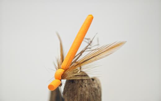 Orange Foam Daddy Fly - Fishing Flies with Fish4Flies UK